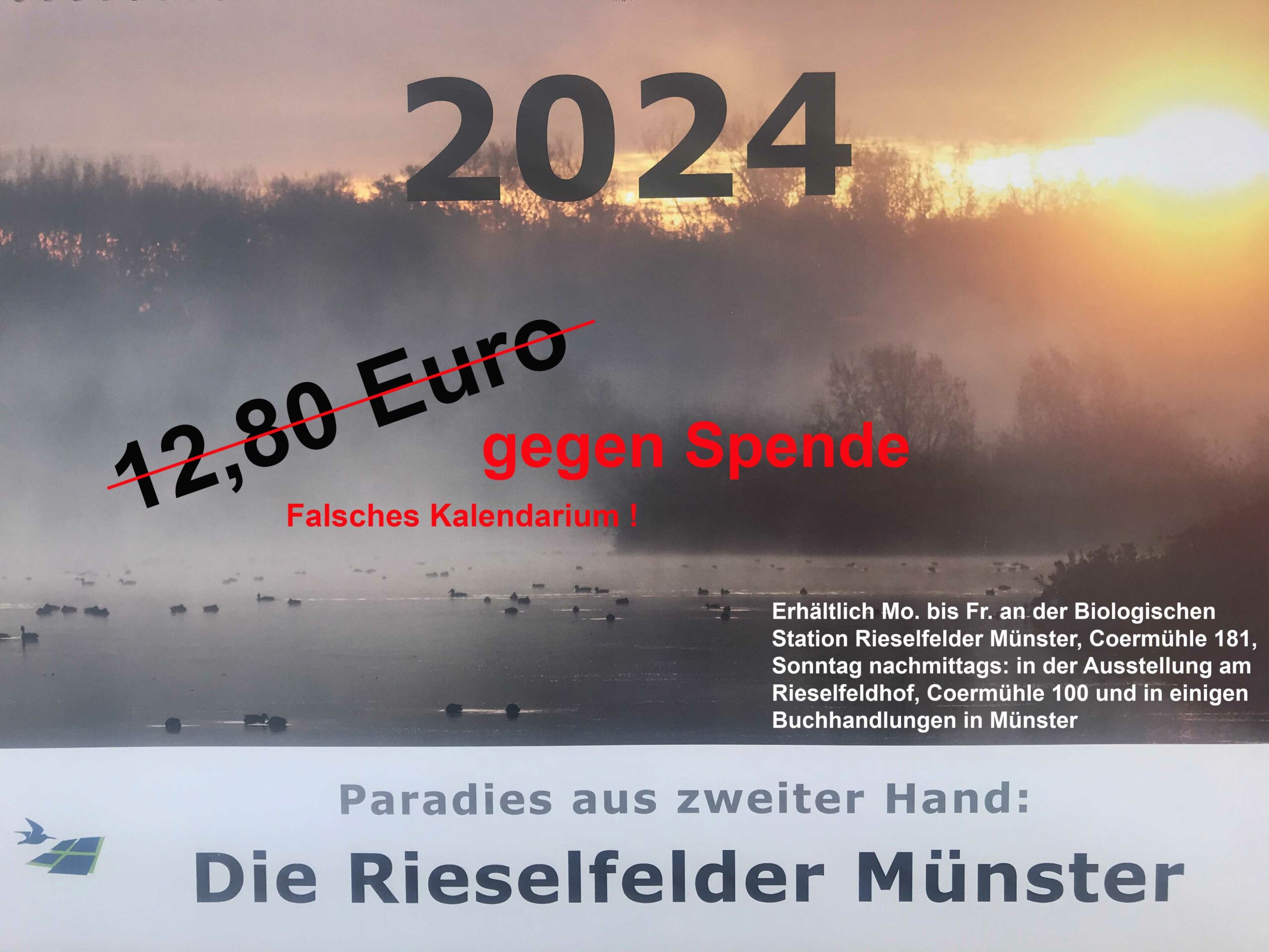 Bildkalender 2024 – Biologische Station
